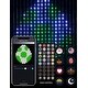 Animated Curtain Lights, 400LEDs Bluetooth Smart Christmas Lights LED ...