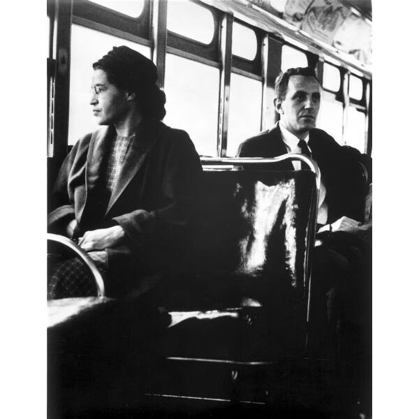Rosa Parks sitting on a Public Vehicle Photo Print - Bed Bath & Beyond ...