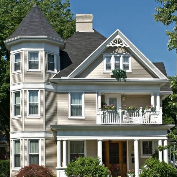 Vienna Architectural Grade PVC Gable Pediment - Bed Bath & Beyond ...