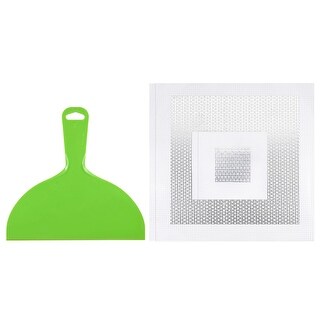 8-inch Putty Knife 2" & 8" Self-Adhesive Aluminum Wall Repair Patch ...
