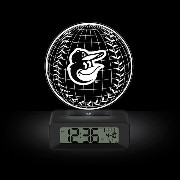 Game Time MLB Baltimore Orioles Color-Changing Led 3d Illusion Alarm ...