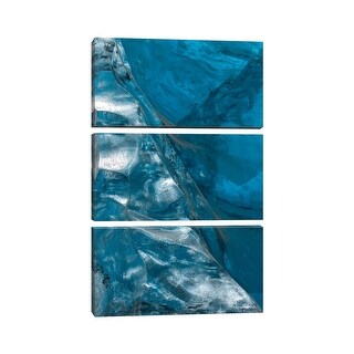 iCanvas "Iceland Vatnajokull Caves VIII" by David Clapp 3-Piece Canvas ...