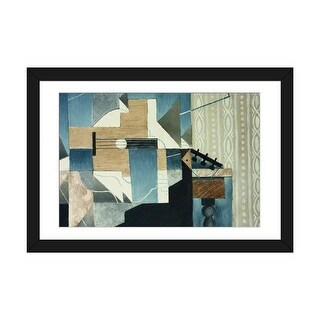 iCanvas "Guitar on Table, La Guitare sur la Table, 1913 " by Juan Gris ...