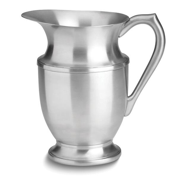 Curata Polished Pewter 2 Quart Beverage Pitcher - Bed Bath & Beyond ...