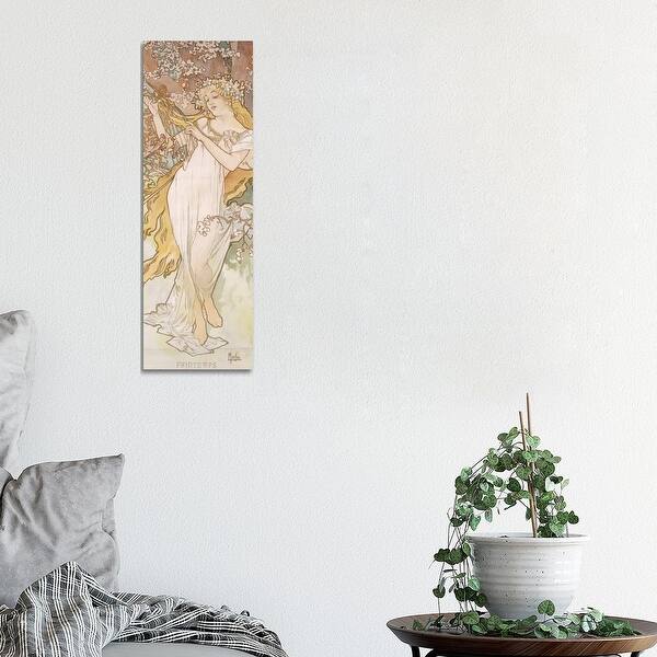 alphonse mucha spring print