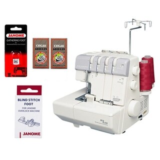 Janome MyLock 634D Overlock Serger w/ Free Bonus Package! - Bed Bath ...