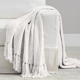 Chenille Knit Throw Blanket - Bed Bath & Beyond - 37029195