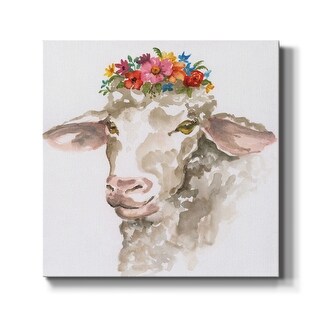 Princess Sheep-Premium Gallery Wrapped Canvas - Ready to Hang - Bed ...