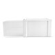 STARPLAST Large Stackable Storage Drawer, White - Bed Bath & Beyond ...