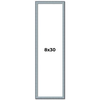 8x30 Frame Rustic Sky Blue Solid Wood Picture Frame | 0.75 Inch - Bed ...