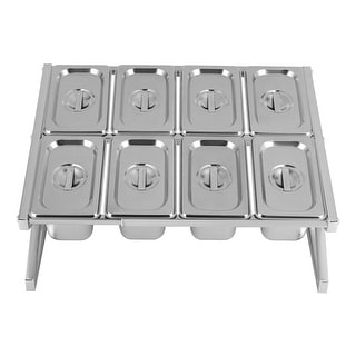 Stainless Steel Spice Rack with Pans - Bed Bath & Beyond - 40395429