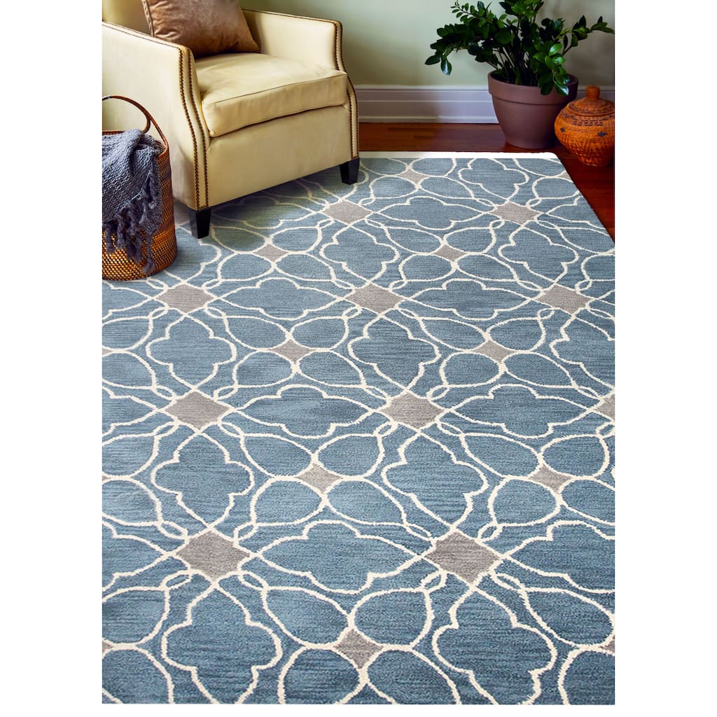 Bashian Alpine Contemporary Hand Tufted Area Rug - Overstock - 12882698