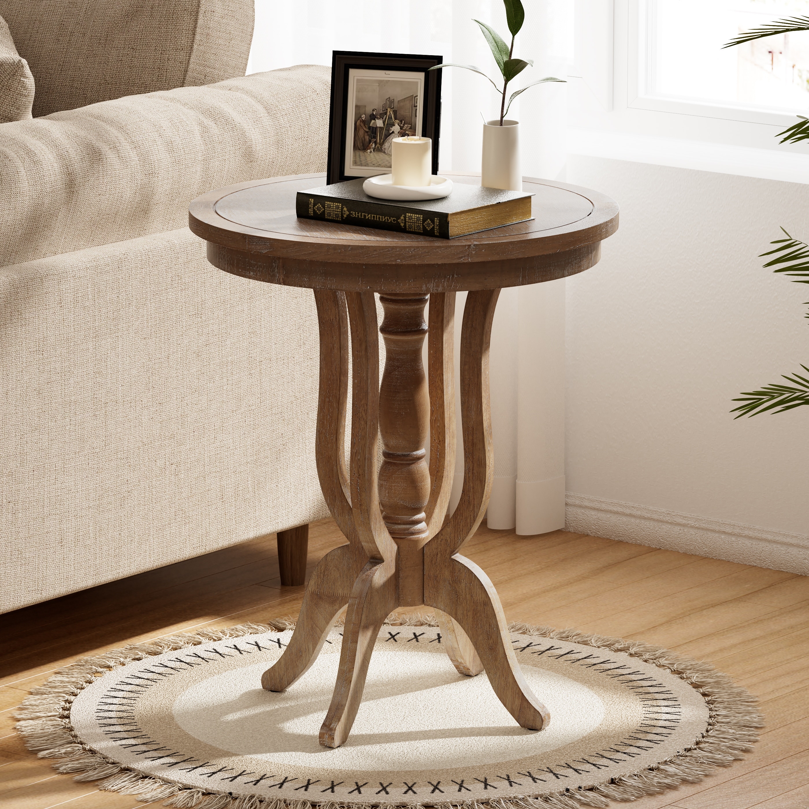 handcrafted side tables