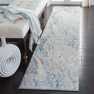 SAFAVIEH Tulum Marcella Modern Abstract Rug - 2' x 7' Runner - Bed Bath ...