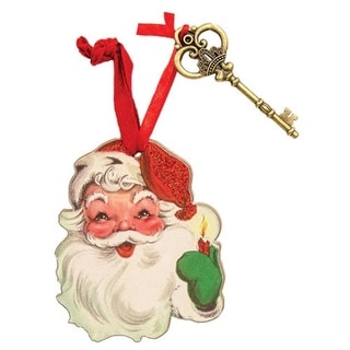 Santa Claus Magic Key Ornament - 4.25” high by 3.5” wide. - Bed Bath ...
