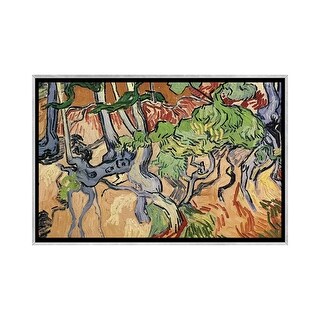 iCanvas "Tree roots, 1890 " by Vincent van Gogh Framed - Bed Bath ...