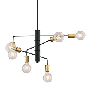 Nuvo Lighting Ryder 6 Light 25" Wide Chandelier - Bed Bath & Beyond ...