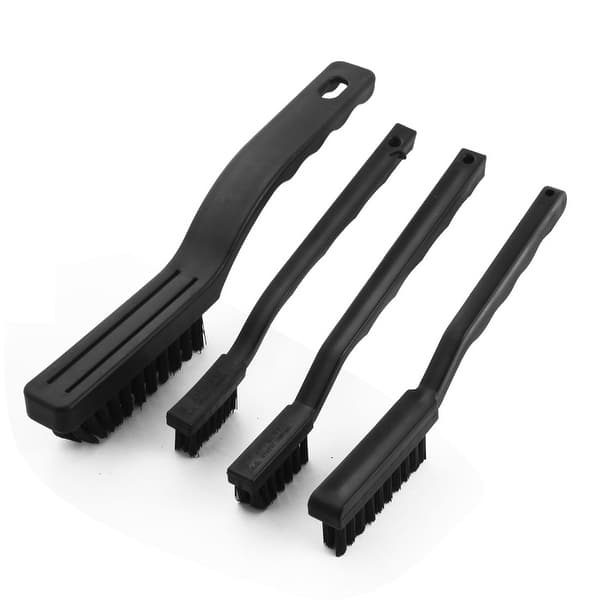 4 x Black Toothbrush Type Conductive Ground ESD Anti Static Brush Kit ...