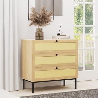 3 - Drawer 31.5" W Dresser with Paper Vines - Bed Bath & Beyond - 42346274