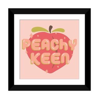 iCanvas "Peachy Keen" by Doodle By Meg - Bed Bath & Beyond - 37445581