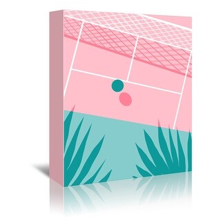 Americanflat - 8" x 10" Jock by Wacka Designs Wrapped Canvas Wall Art ...