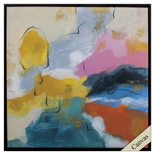 Propac Images Daydream I Framed Canvas Wall Art - Orange - Bed Bath ...