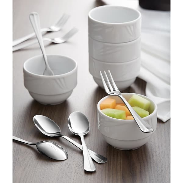 Delco Stainless Steel Old English Dinner Forks - 4 Tine (Set of 36) by ...