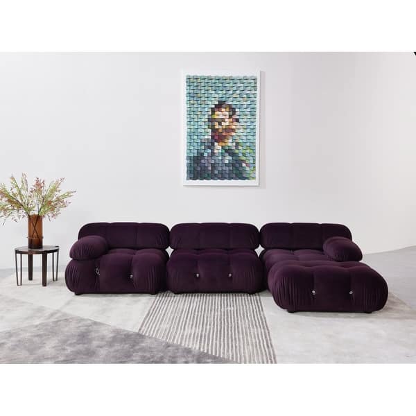 Daimion 4 Pieces Upholstered Sectional - On Sale - Bed Bath & Beyond ...