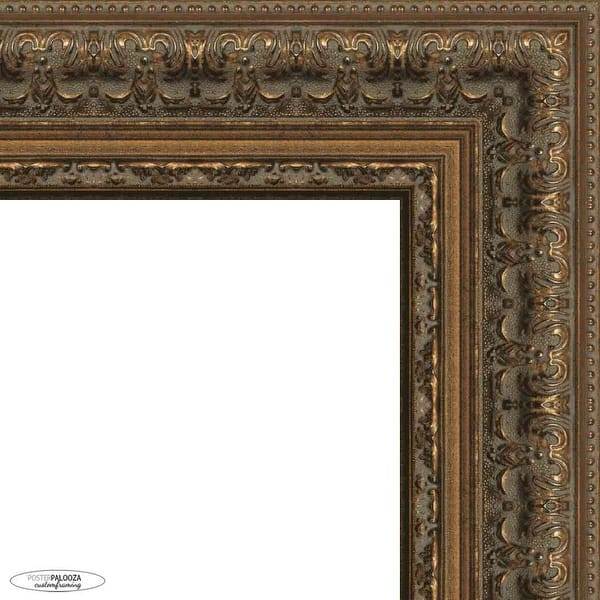 ornate gold frame rectangle
