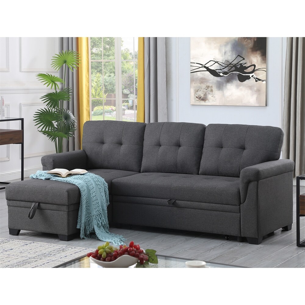 Sectional Sofa with Storage and 2 Stools Steel Bed Bath Beyond 39389032