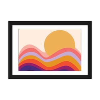 iCanvas "Retro Waves II" by Dominique Vari - Bed Bath & Beyond - 37464942