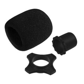 Microphone Cover, Anti Fall Rubber Ring & Mic Bottom Rod Holder Sleeve ...
