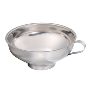 Stainless Steel Canning Funnel, 104mm/ 4inch Wide Mouth Jar Funnel with ...