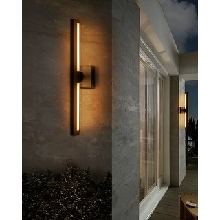 Modern Outdoor Led Wall Sconce - Bed Bath & Beyond - 41633199