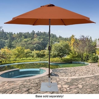 Tropishade 9 ft. Aluminum Bronze Patio Umbrella, Rust cover - Bed Bath ...