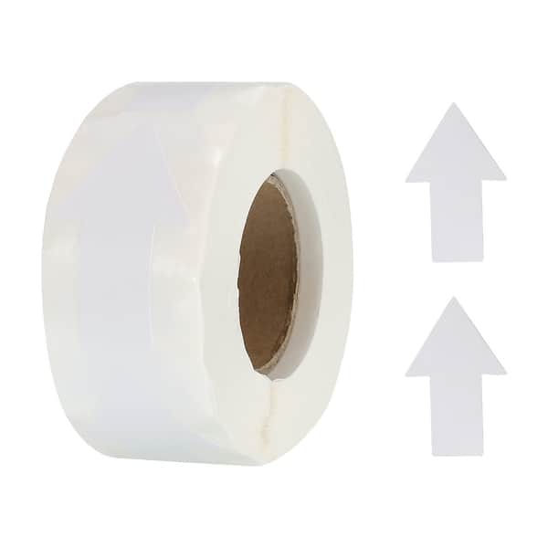 Arrow Sticker Labels 500 Count/Roll 1.3x2 Inch Adhesive Arrow Signs - 1 ...