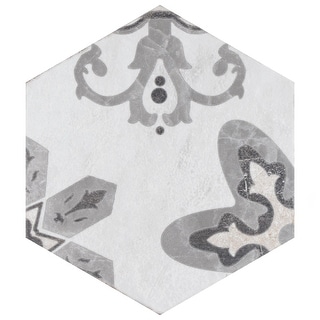 Merola Tile Monteca Green 9-3/4" x 9-3/4" Porcelain Floor and Wall Tile ...