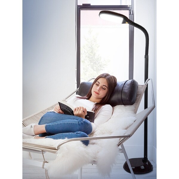 Brightech Mason LED Floor Lamp - Bronze - On Sale - Bed Bath & Beyond ...