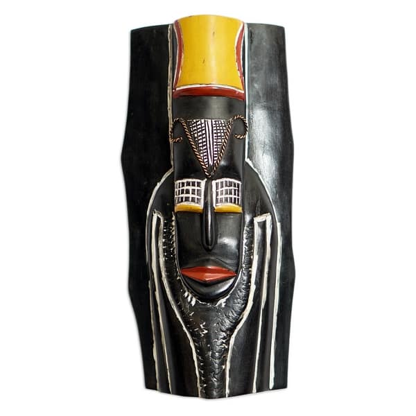 Novica Handmade Ethiopian Spirit African Wood Mask - Bed Bath & Beyond ...