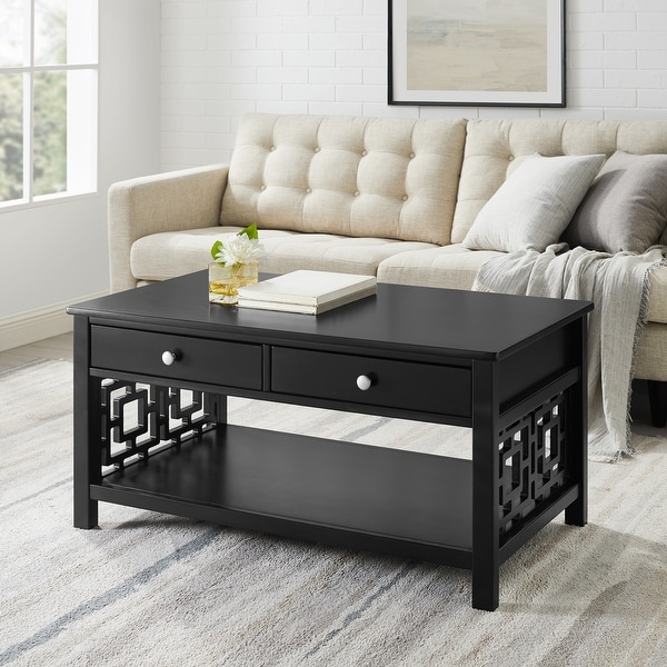 COZAYH Rustic Farmhouse Cottagecore Coffee Table - On Sale - Bed Bath ...