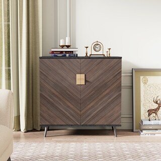 Accent Bar Cabinet Buffet Cabinet with Doors,with Storage,Versatile Use ...