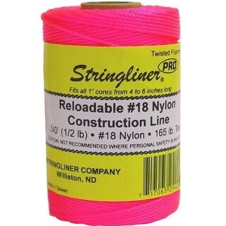 Stringliner 35409 Twisted Mason Line Reel Refill, Pink, 540' - Bed Bath ...