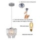 Crystal Chrome Kitchen Island Pendant Light Set of 3 - Bed Bath ...