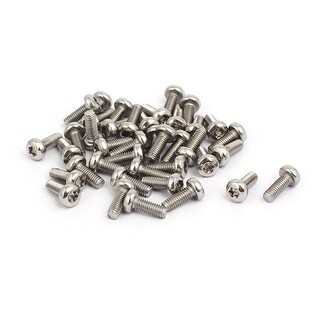 M3x8mm 304 Stainless Steel Button Head Torx Screws Bolts T10 Drive 40pcs - Silver Tone - Bed ...