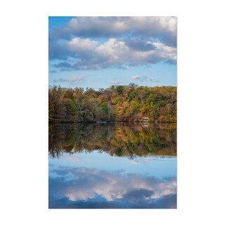 Baltimore Maryland Reflections at Lake Roland Autumn Art Print/Poster ...