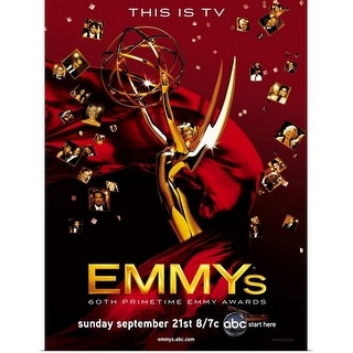 "The 60th Primetime Emmy Awards - Movie Poster" Poster Print - Multi ...