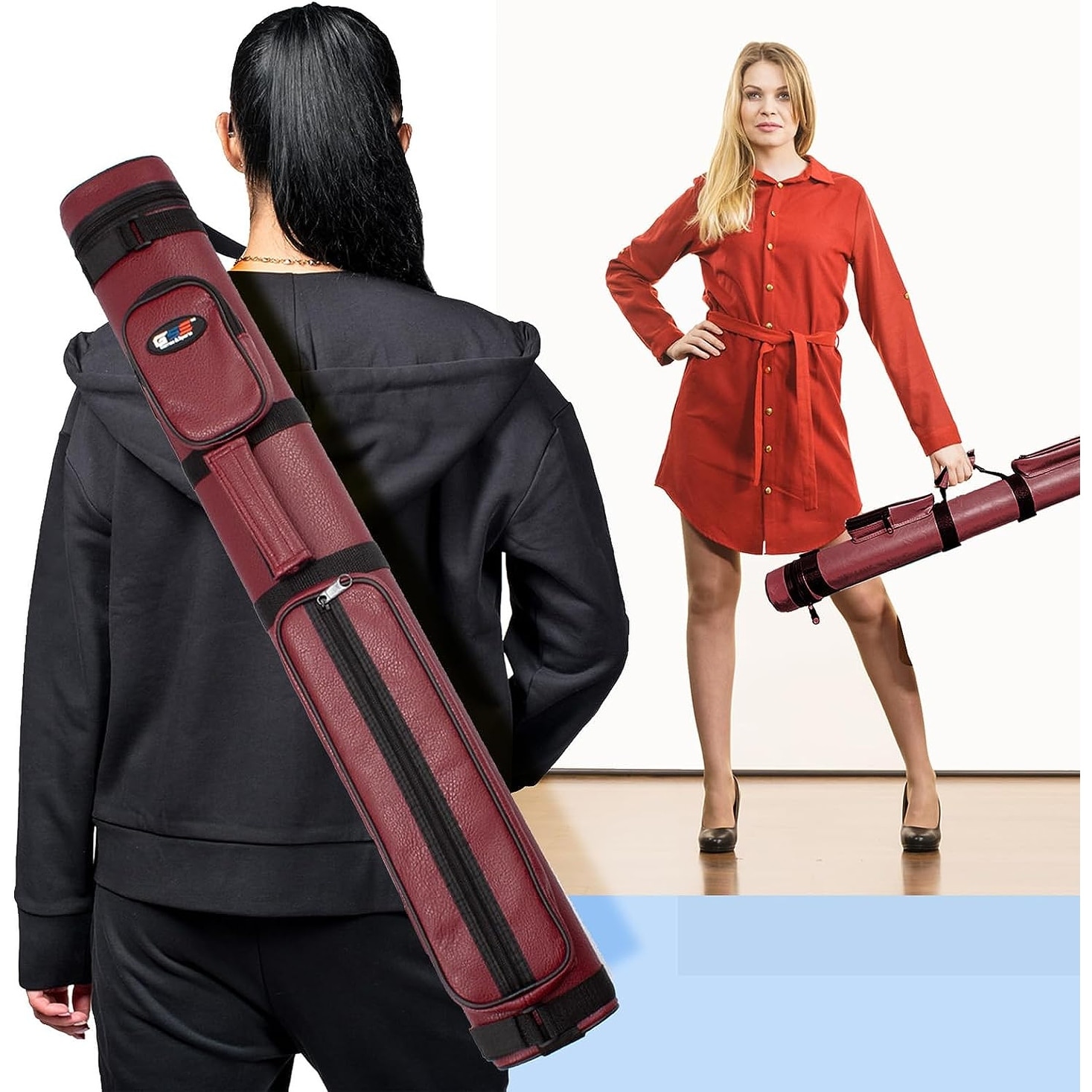 violin pool cue case