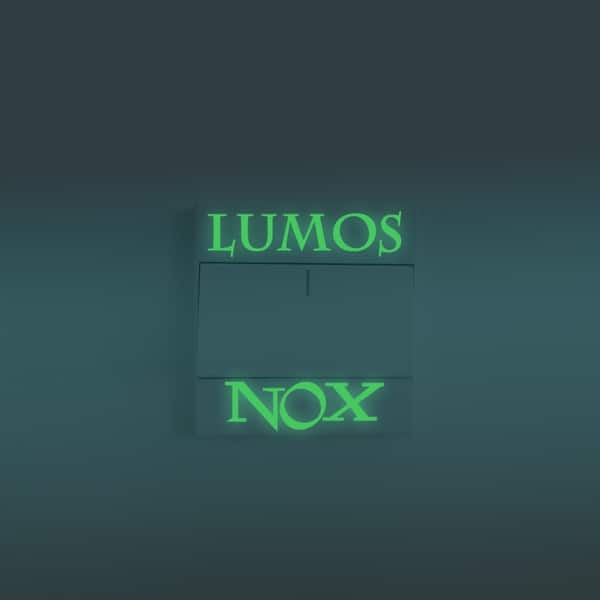 Walplus Peel and Stick Glow In The Dark Lumus Nox Wall Sticker Home ...