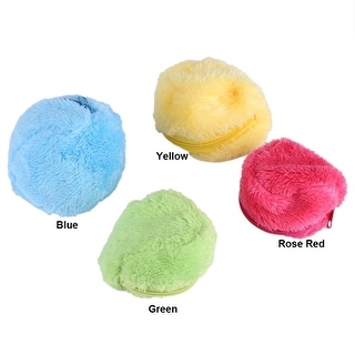 Plush Sweeping Robot Rolling Floor Dust Collector Pet Toy Cleaning ...