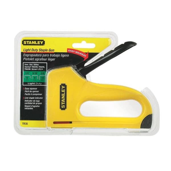 Stanley Light Duty Narrow Staple Gun Yellow - Bed Bath & Beyond - 11634776